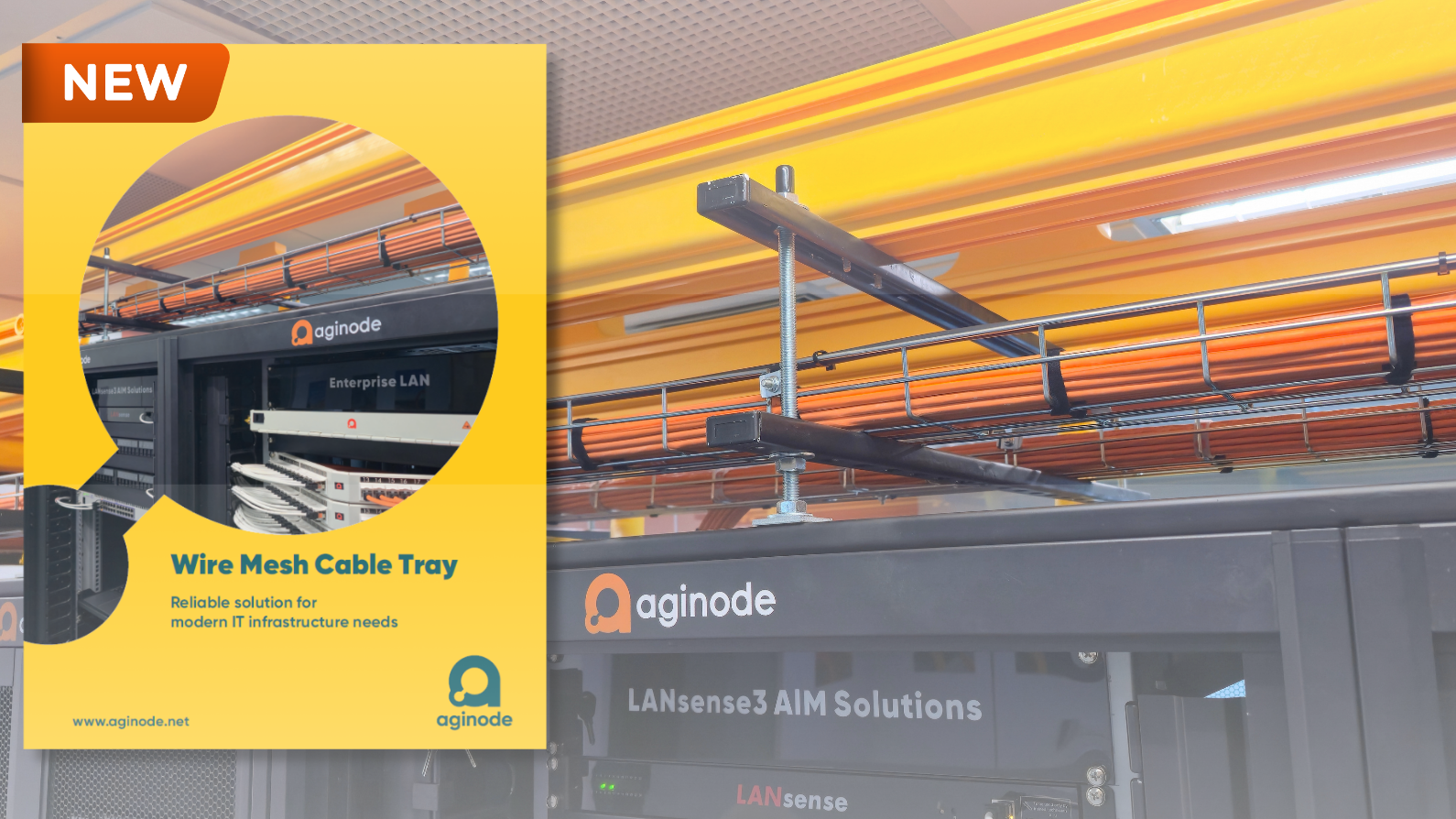 Launch Wire Mesh Cable Tray solution | Aginode
